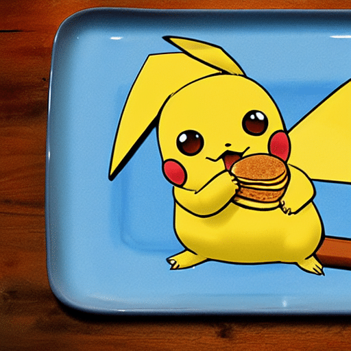My AI Art Of Pikachu Eating Pancakes Is The Most Wholesome Thing You ...